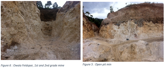 Owela Feldspar Open Pit Mine and Mineral Processing Plant