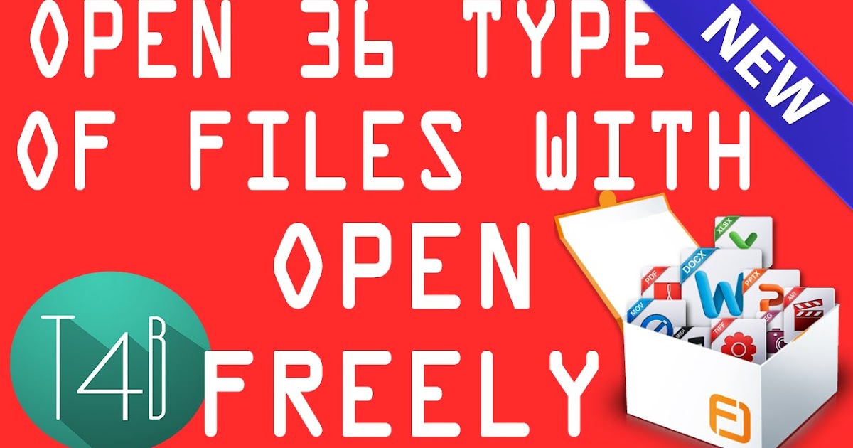 Download Open Freely 2021 to open all file types
