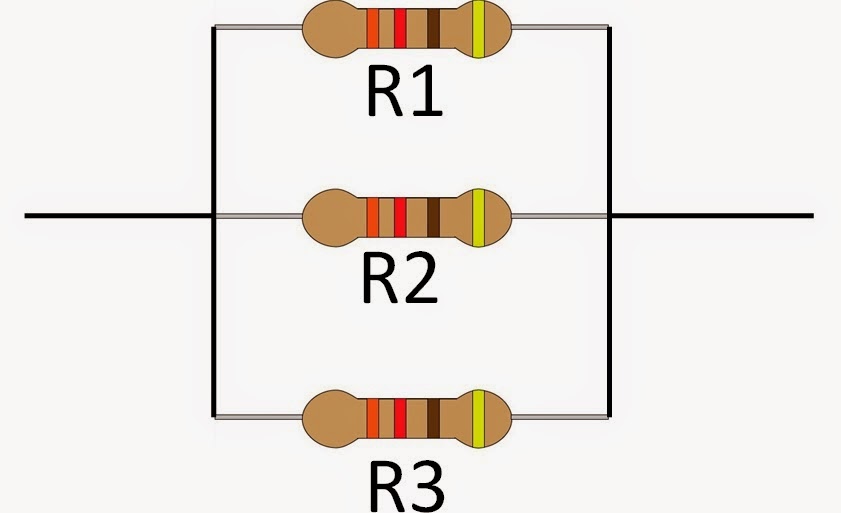 Belajar Elektronika: Rangkaian seri paralel resistor