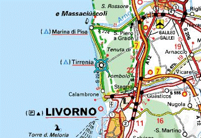 TIRRENIA : VIALE DEL TIRRENO VERGOGNOSAMENTE AL BUIO