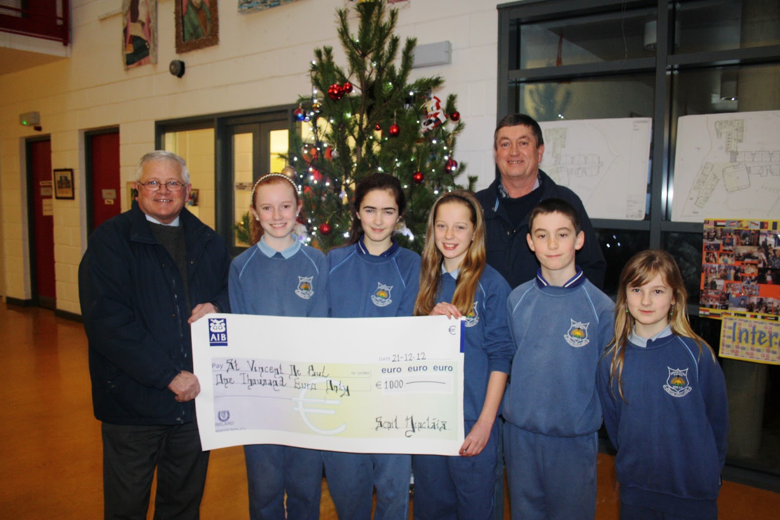 Scoil Niocláis Primary School: St.Vincent de Paul.