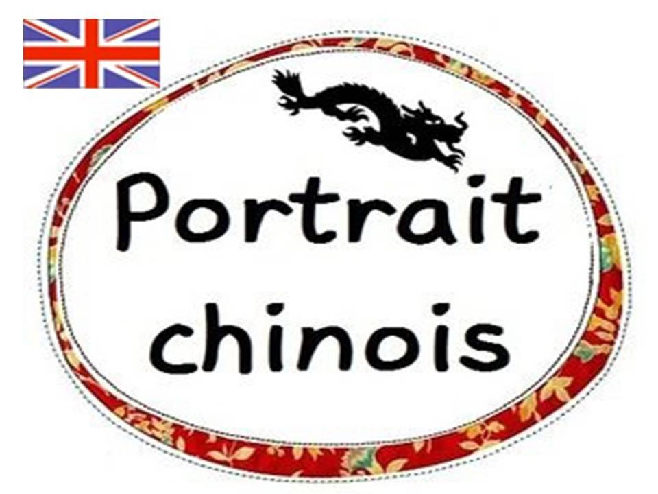 Projet eTwinning "À la découverte de l'autre" 2016-17: PORTRAIT CHINOIS ...
