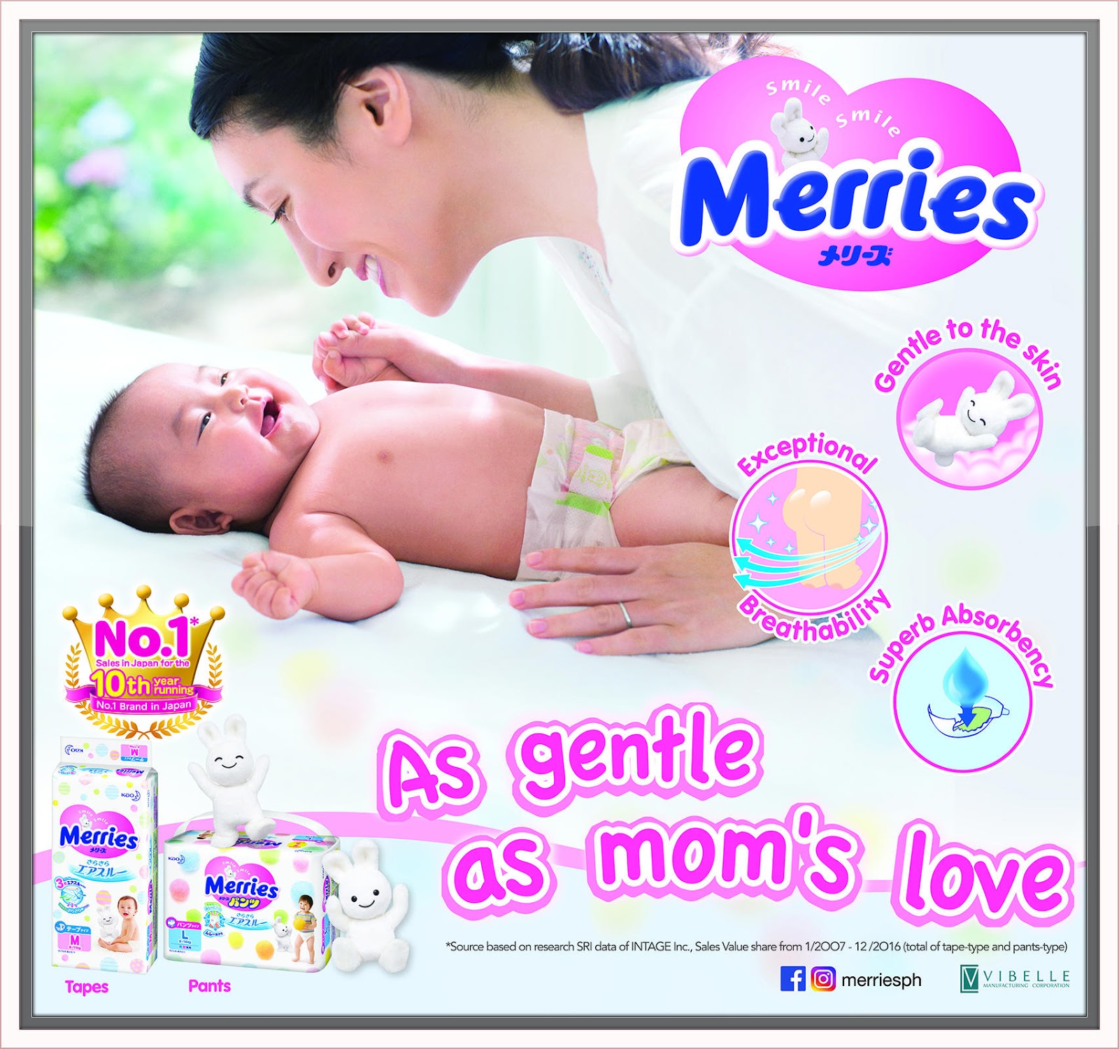 Product Review: Wear a smile with MERRIES | My Little World by Mommy ...