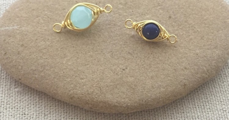 Lisa Yang Jewelry : Free Herringbone Wire Wrap Link Tutorial