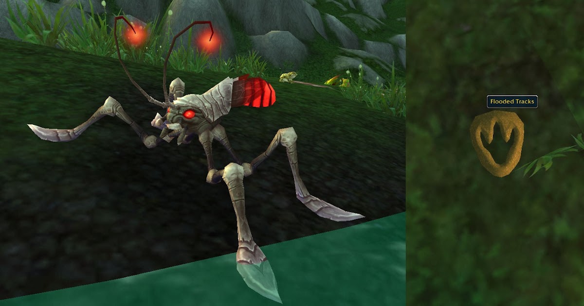 WoW Rare Spawns: Glimmer - Trackable Hunter Pet (Water Strider)