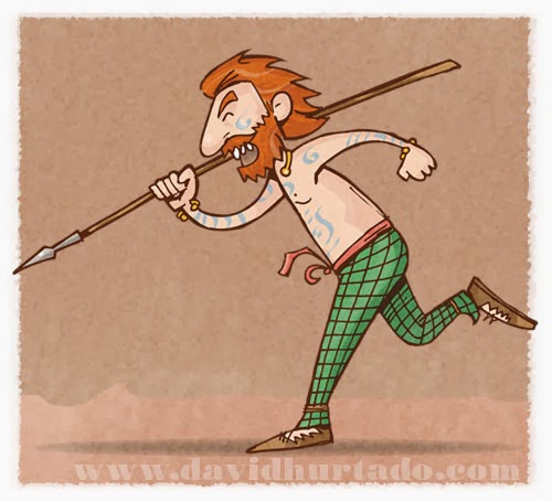 David Hurtado Illustration Blog: Warriors!