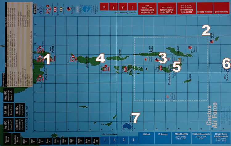 Battlefields and Warriors: Cactus Air Force: Air War Over the Solomons.