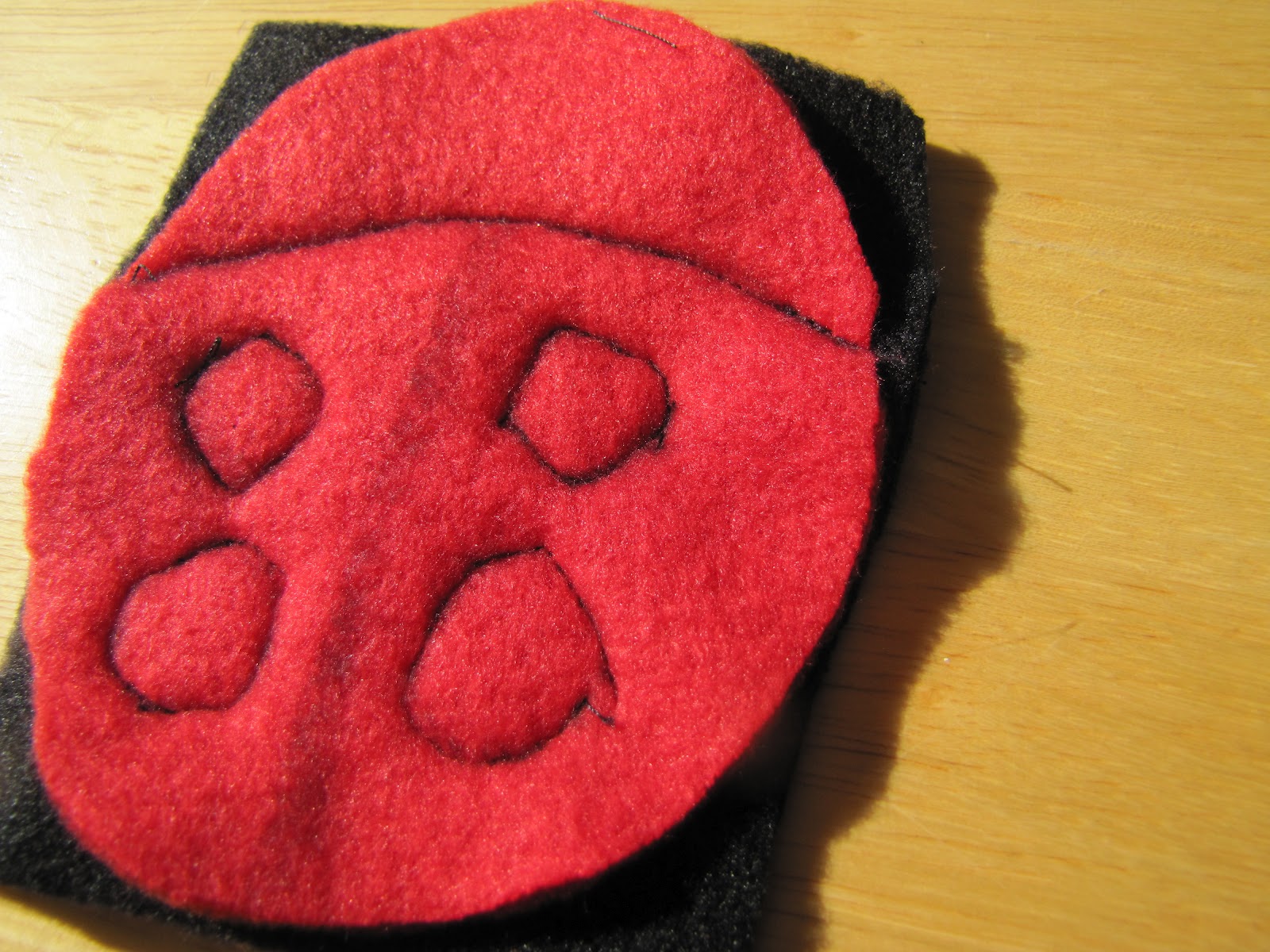 Made by Mama Bear: Ladybug Bean Bags