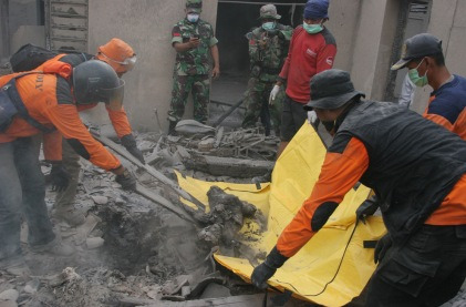 Kumpulan Foto Korban Keganasan Gunung Merapi di Yogyakarta