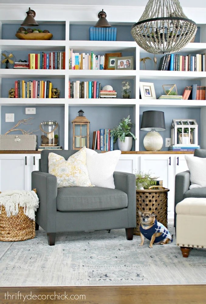 The Library Is Complete! (for Real This Time) | Thrifty Decor Chick ...