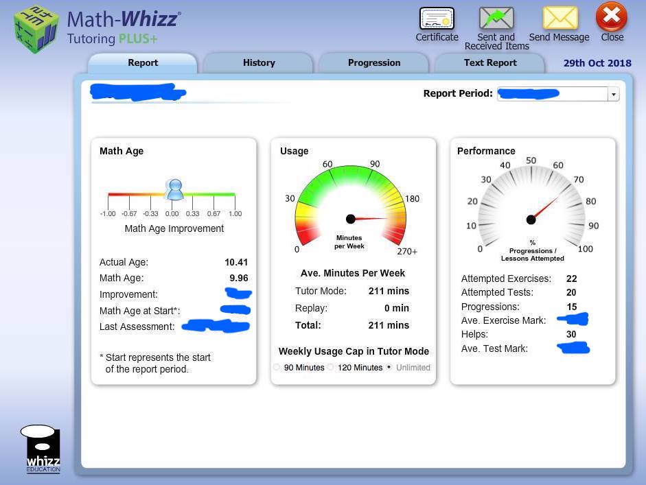Homeschool Happenings: Math-Whizz ~ A Review
