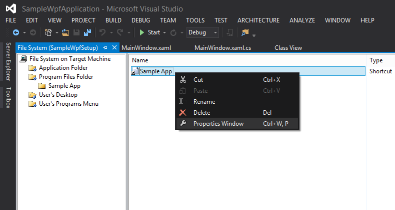 How to Build WPF project with Setup file (Installer Project)