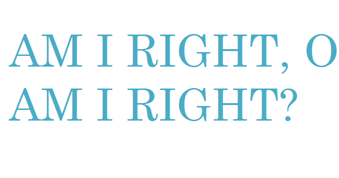 I DIG ENGLISH by Karolina Pabich: random word of the day: AM I RIGHT ...