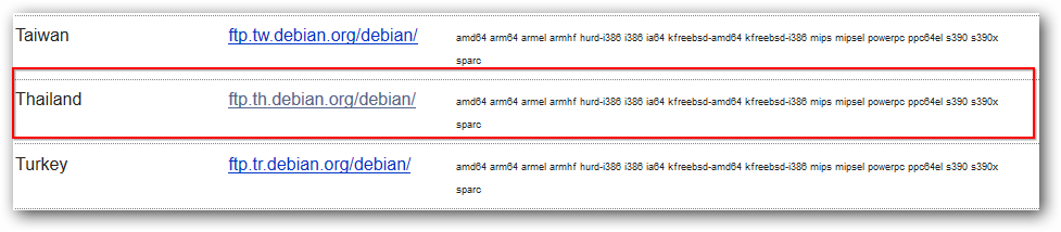 WeB LoG'S JuUiER: Add thai repository for Debian 7 Wheezy
