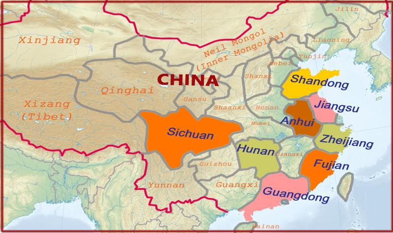 It's All About to Happen: Chinese Cooking by Region