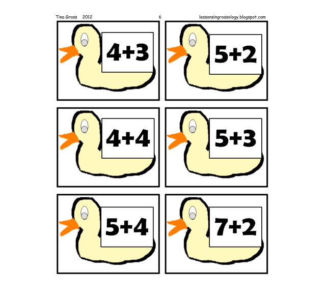 Adding up Quacks Math Game