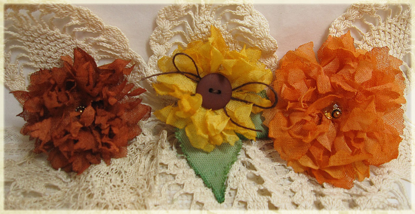 The Funkie Junkie: Favorite Fall Flowers - a Handmade Papercrafting Kit
