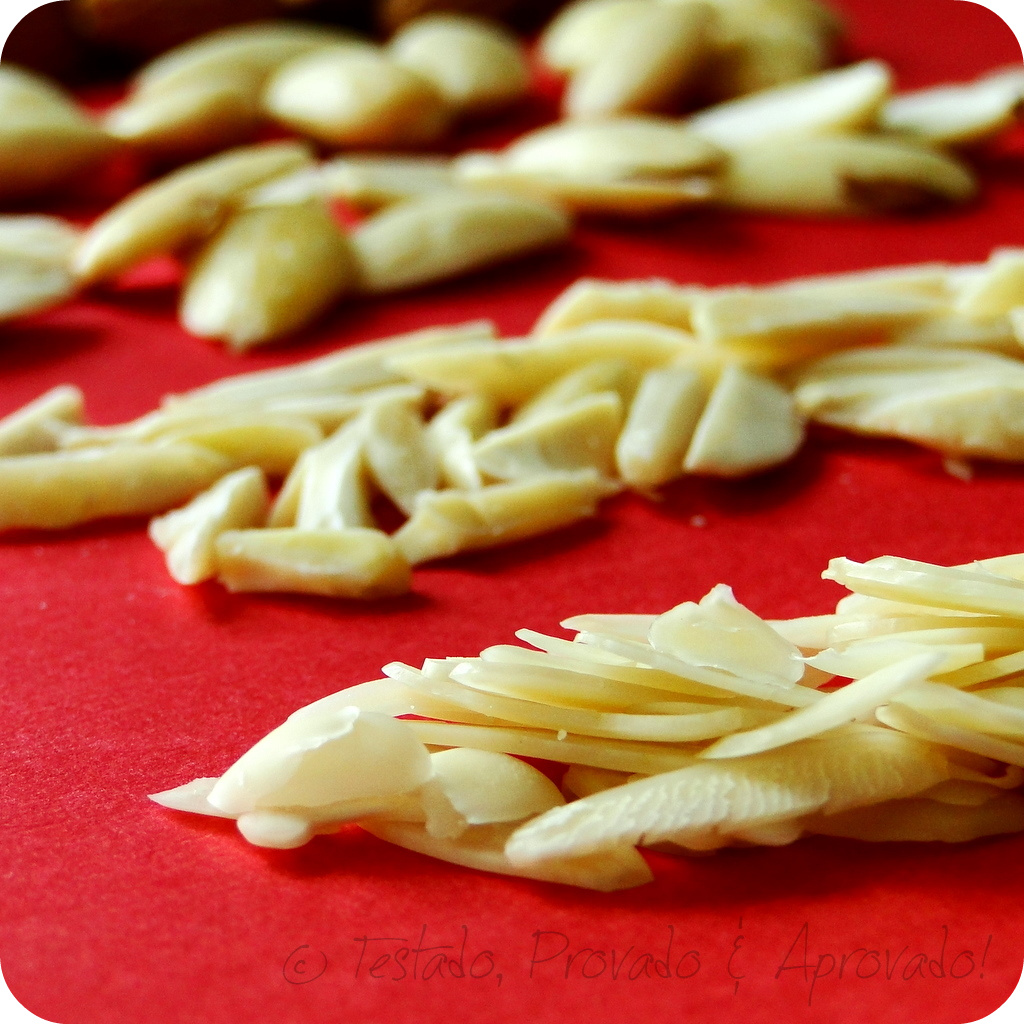 Testado, Provado e Aprovado!: ALMONDS (blanched, halved, slivered, sliced)