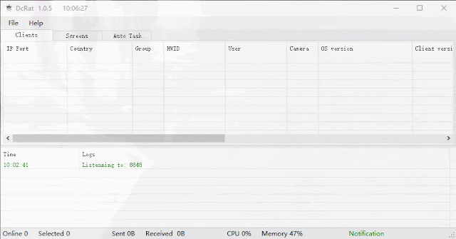 DcRat - A Simple Remote Tool Written In C#