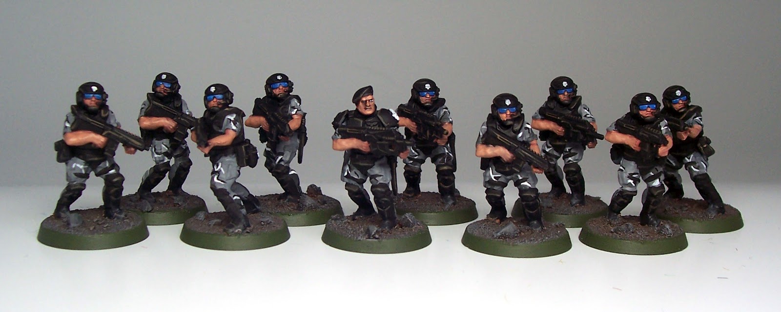 Devos IV: Necromunda 1st "Death's Head" Regiment