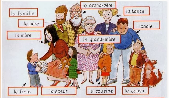 Posséssifs / la famille