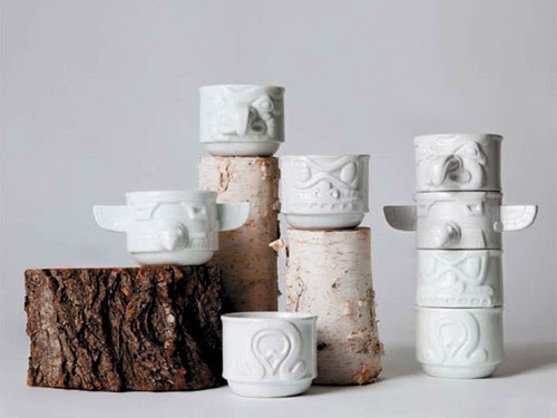 My Owl Barn: Imm Living: Totem Cups and Bowls