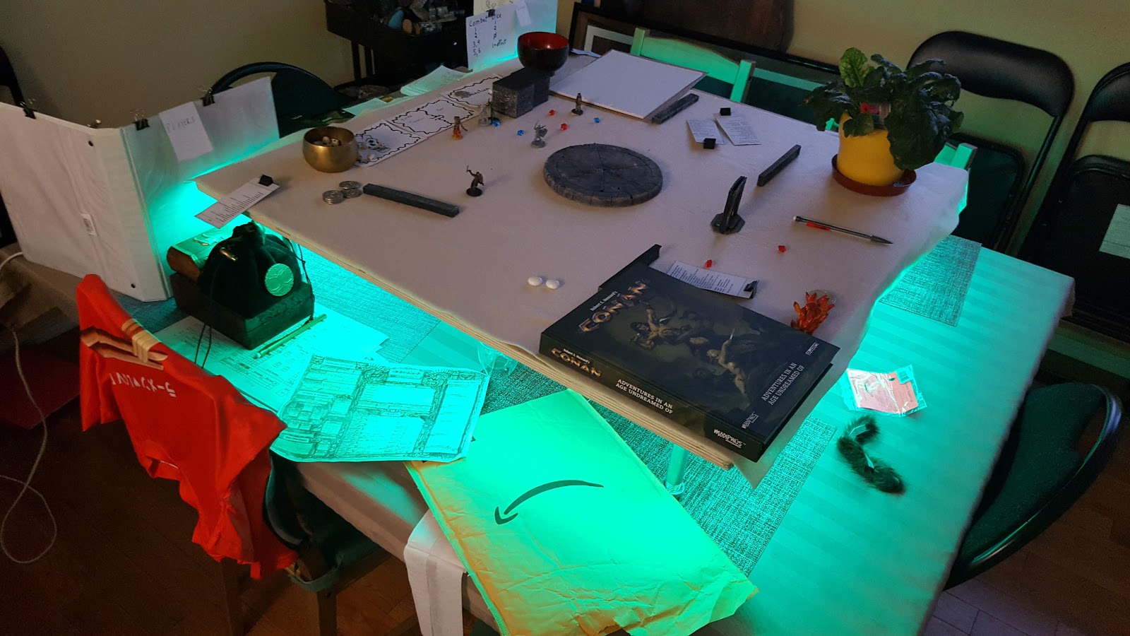 Easy DIY Gaming Table Upgrade! | Starships & Steel: Easy DIY Gaming ...