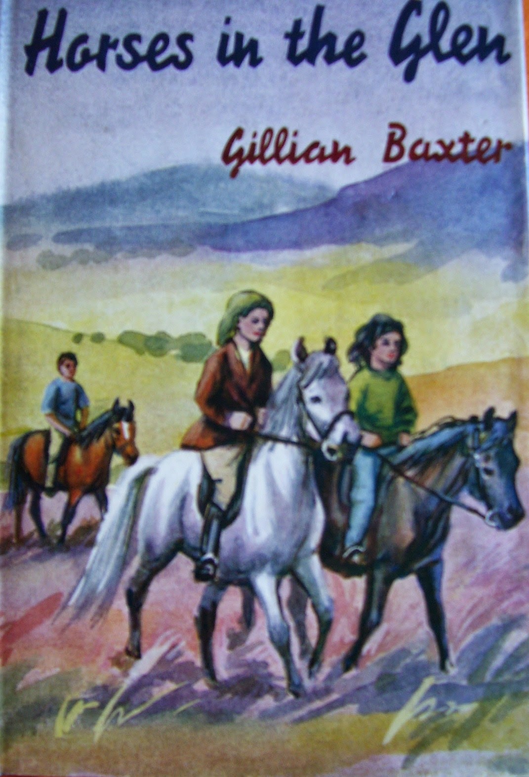 PBOTD 29th June: Gillian Baxter - Horses in the Glen