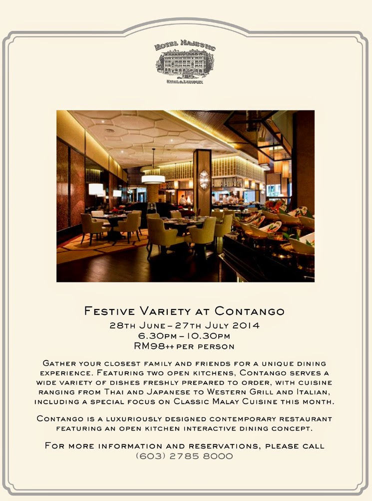 Festive Variety at Contango-Majestic Hotel KL - Buffet Ramadhan Malaysia