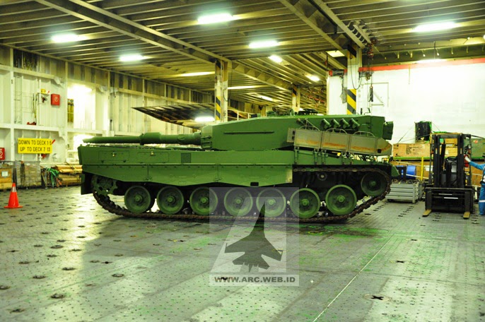 Tank Leopard tiba di Indonesia | asalcoretHolic