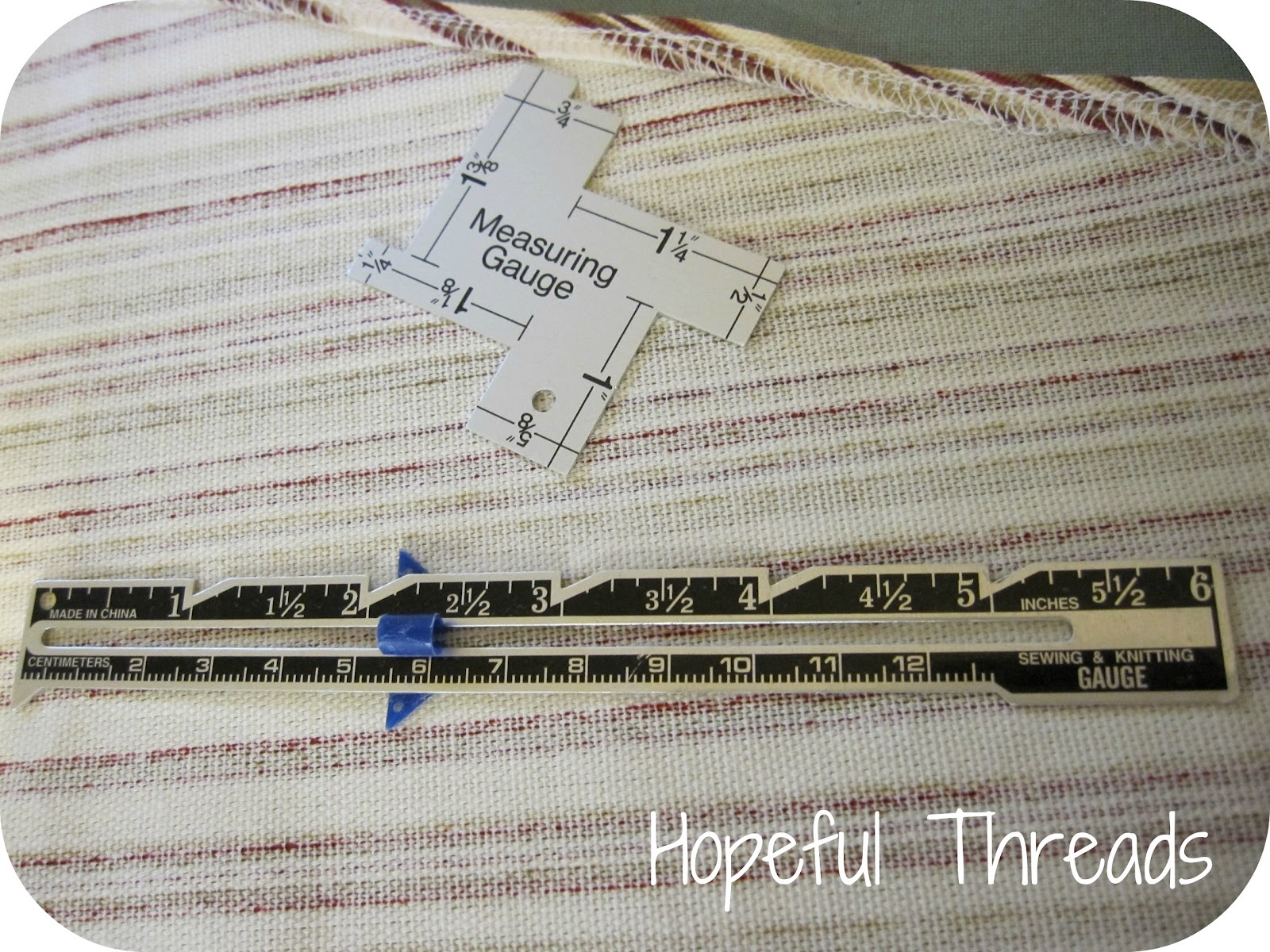 Hopeful Threads: Sewing Essential - Measuring Gauge