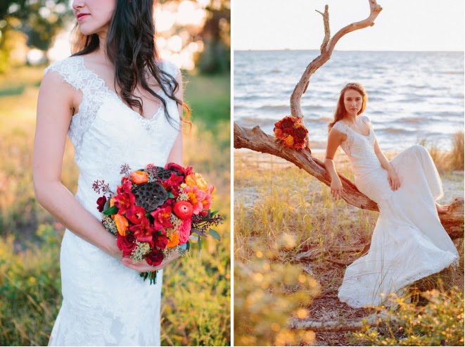 A Stunning Fall Bridal Portrait This Thanksgiving - Belle The Magazine