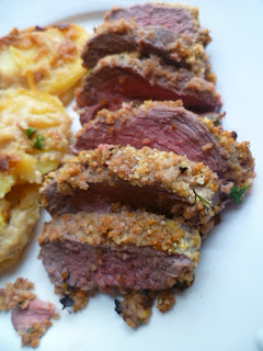Marmaduke Scarlet: a quick but soothing roast: lemon and herb crusted ...
