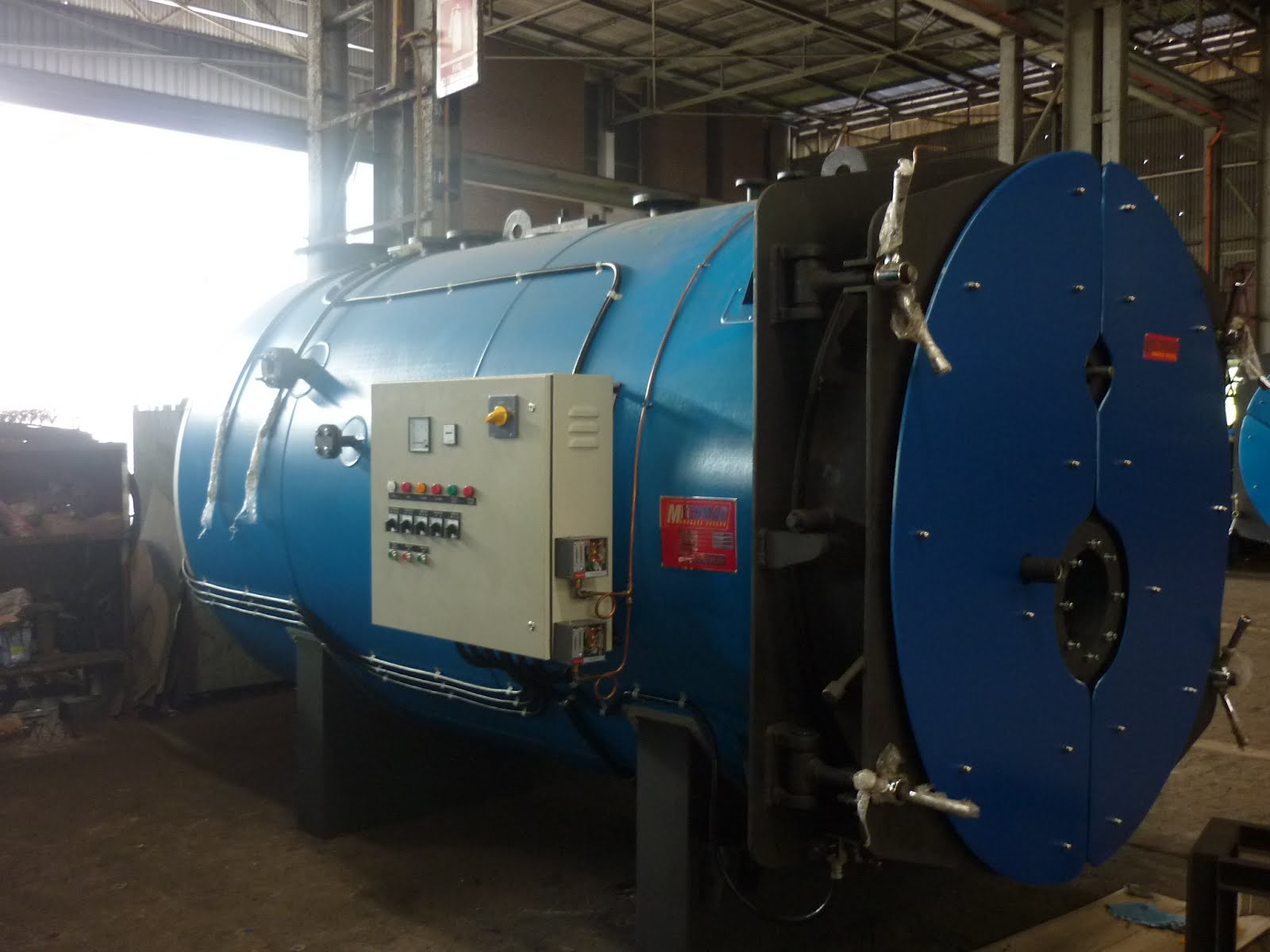 Chemical Engineering World: IEM Technical Visit to Mechmar Boiler