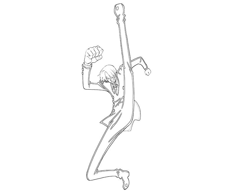 One Piece Sanji Kick | Mario