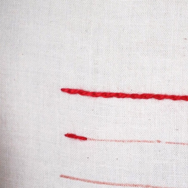 split stitch vs split back stitch tutorial and embroidery pattern