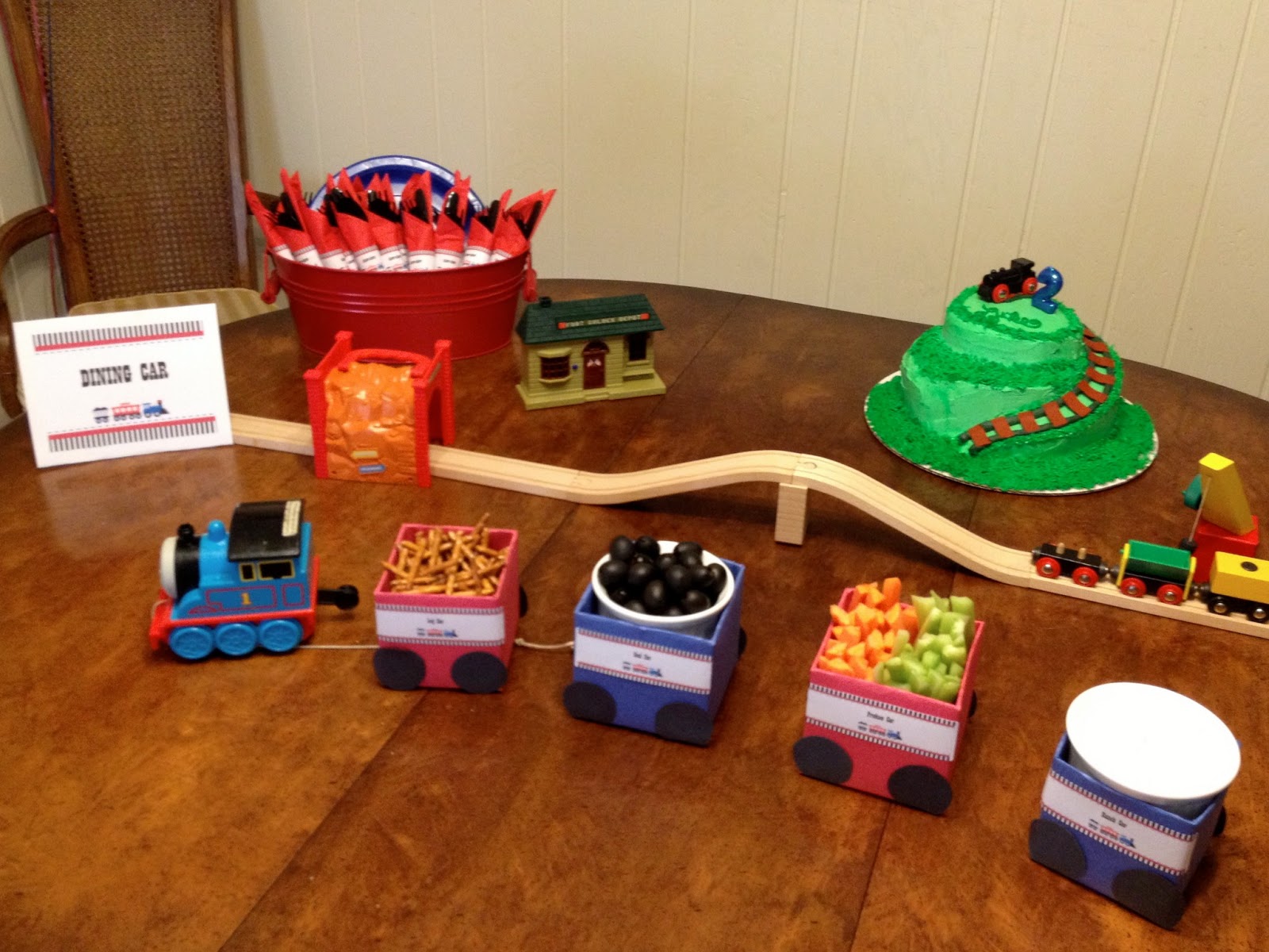 A Little Alana: "Choo-choo! Look Who's Two!" A Train-themed Party