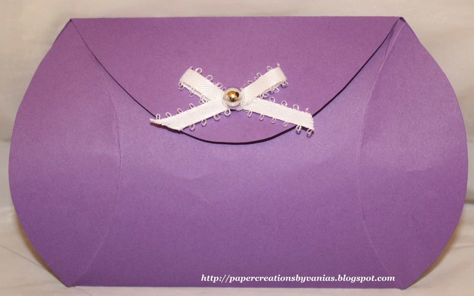 Paper Creations, ETC: Pillow Box