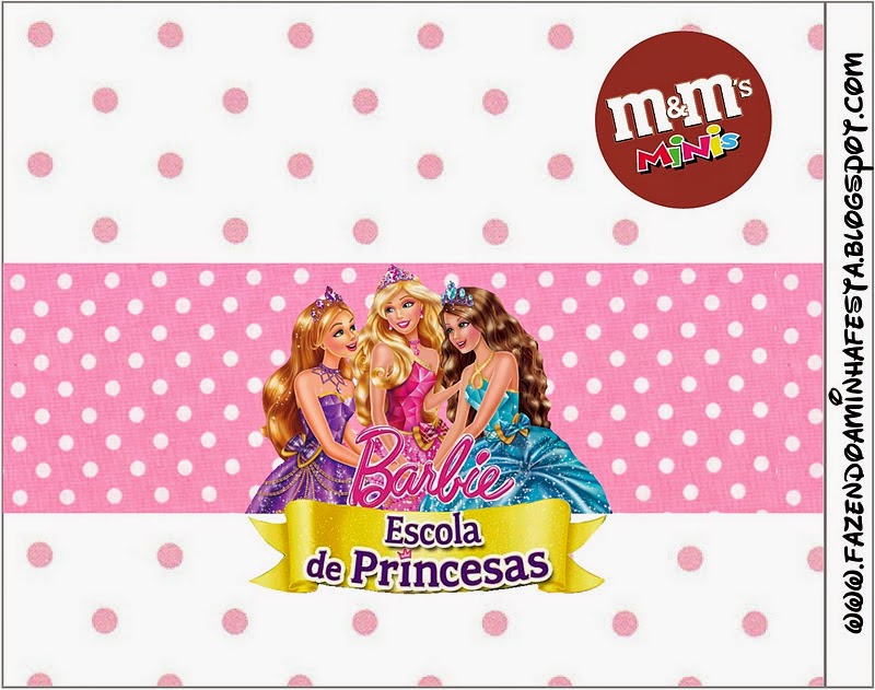 Barbie Princess School: Free Printable Candy Bar Labels. - Oh My Fiesta ...
