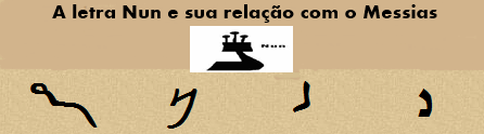 Descubra ás Raízes Hebréia da fé Bíblica: A letra Nun (נ) e seu significado