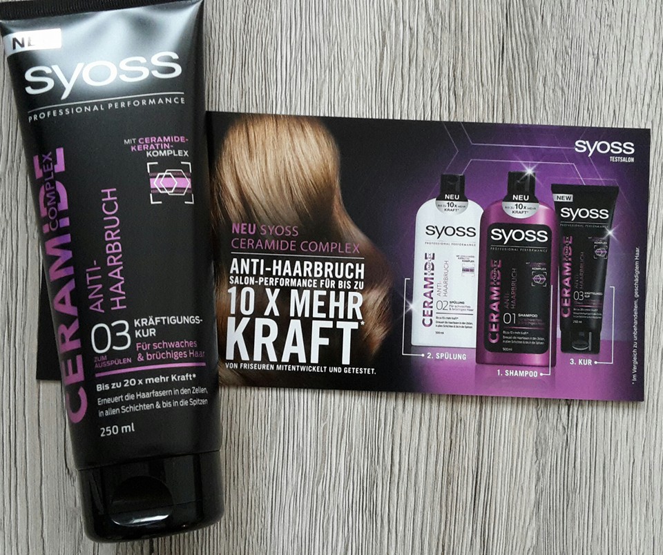 MiZzProdukttesterin: Syoss Ceramid Complex Anti-Haarbruch - 03 ...
