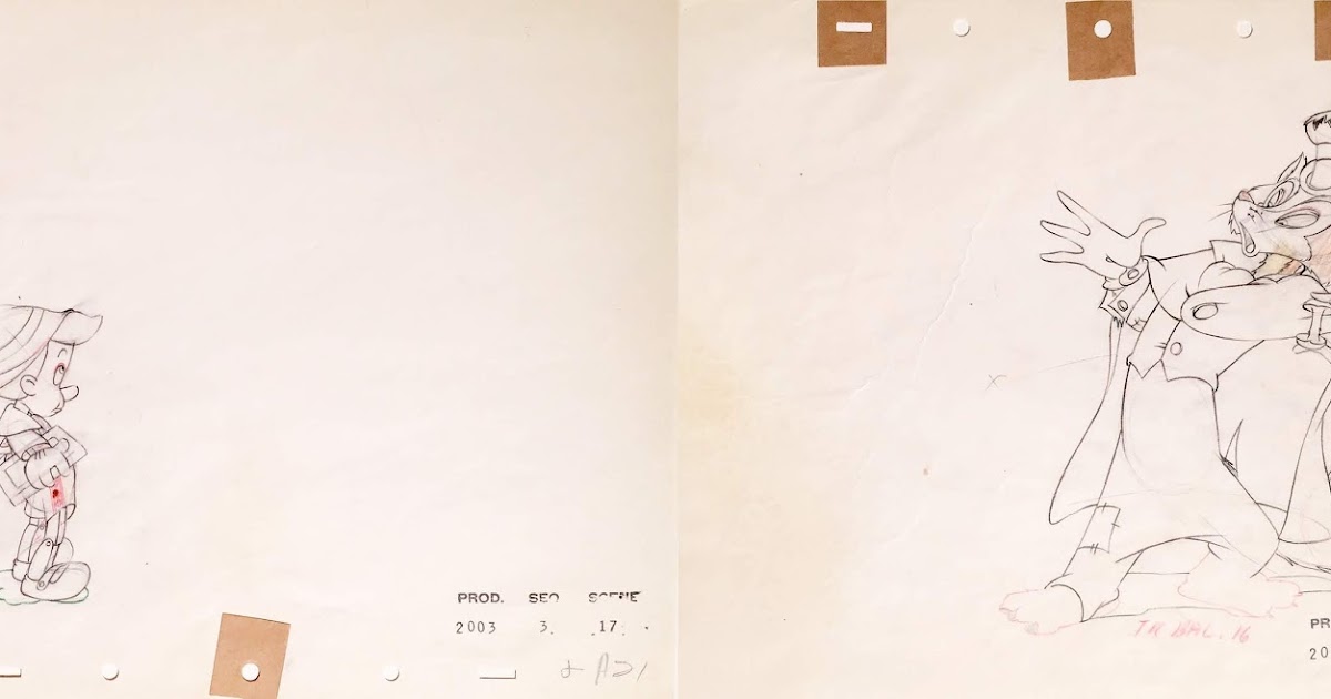 Animation Collection: Original Production Animation Drawings of J ...