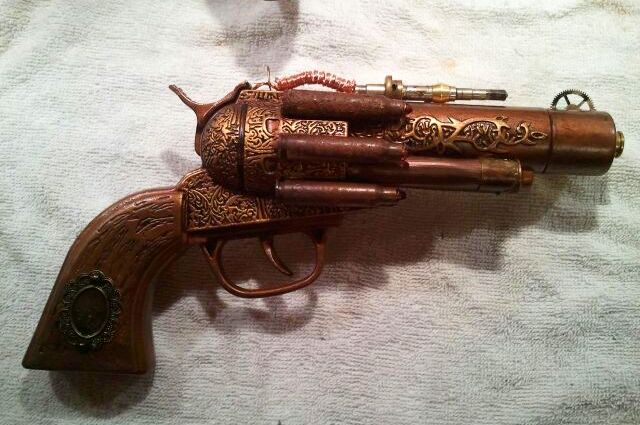 Steampunk by DreamSteam: How to Make Steampunk Wild West Guns for Under ...