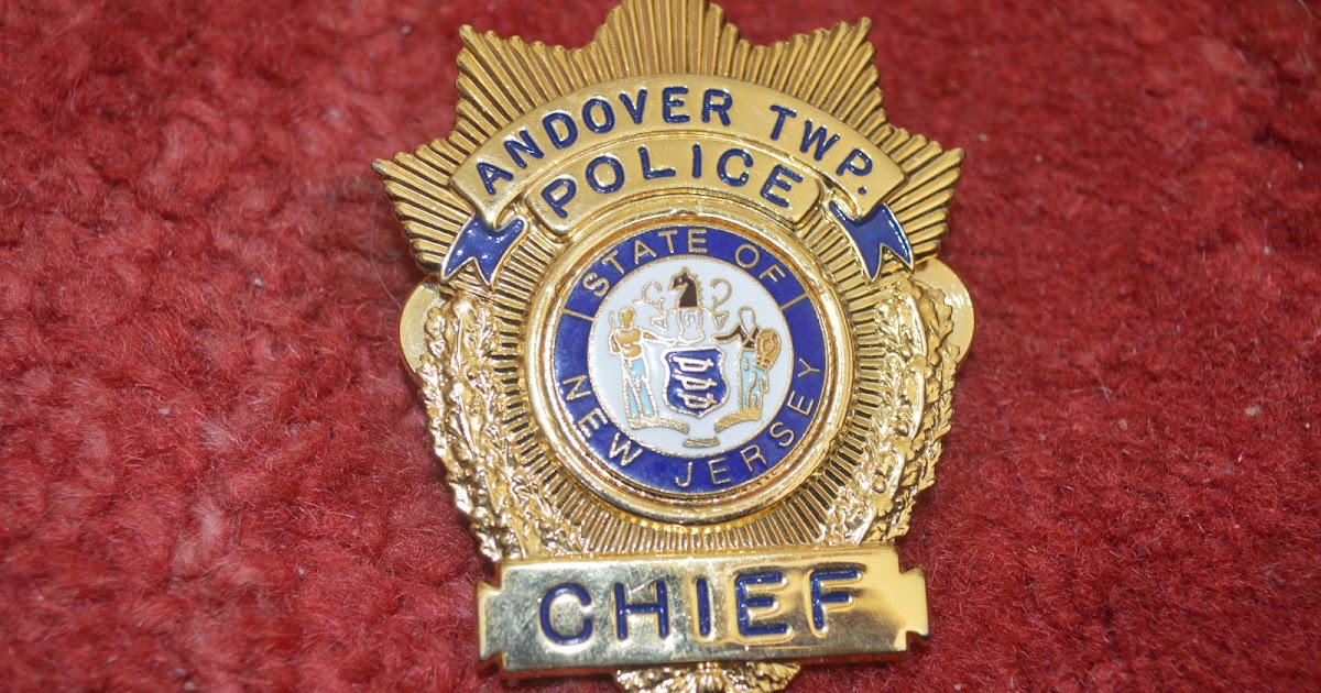 BADGE COLLECTOR: TOP COP COLLECTION: ANDOVER