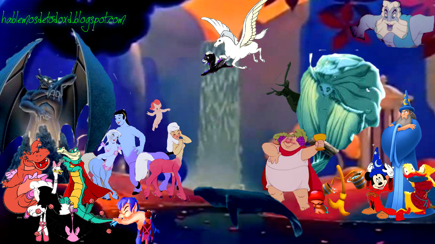 En Mi Mente Loca: Los Personajes de Fantasia En Mi Mente Loca: Los Personajes de Fantasia
