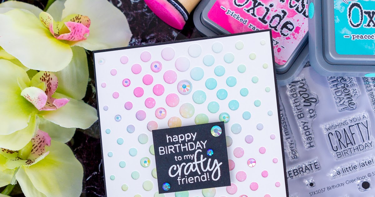 I Love Doing All Things Crafty: Crafty Friend Birthday Card