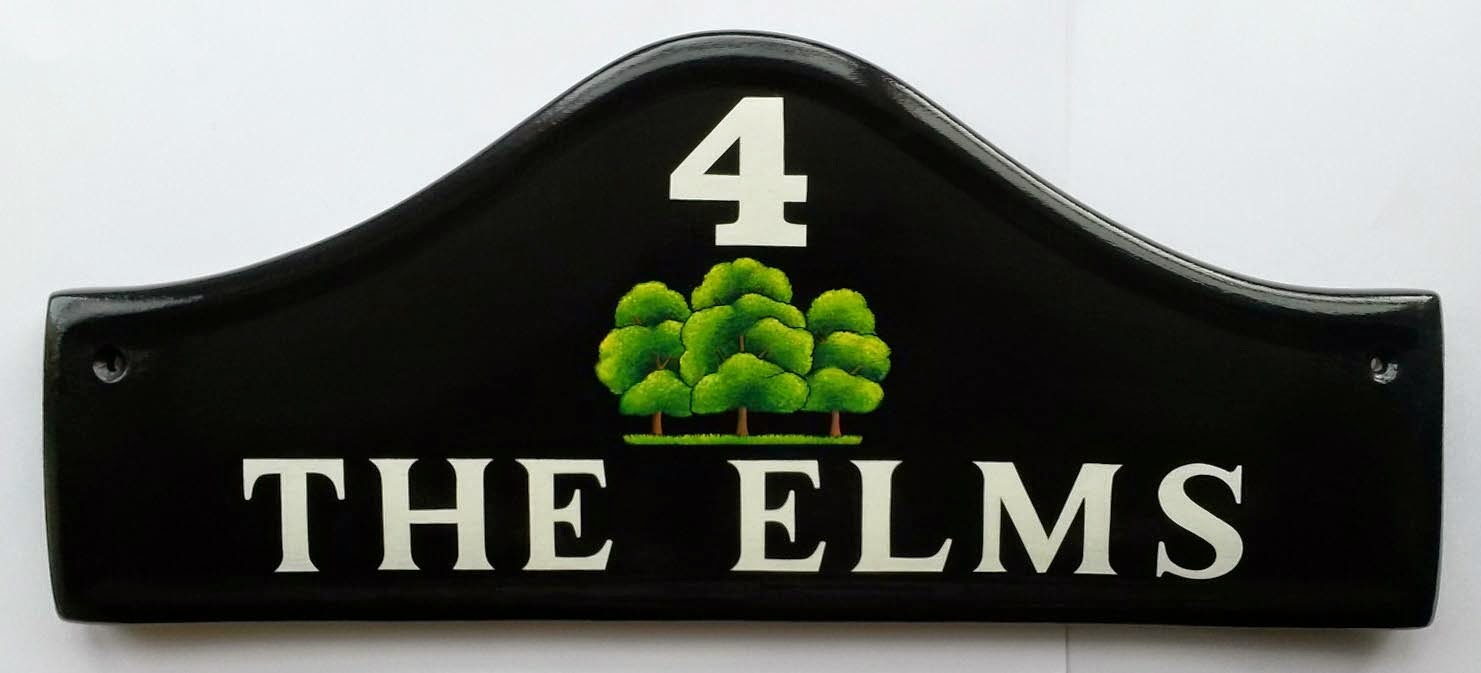 Hand Painted House Signs by Ceramic Art: Traditional House Signs and ...