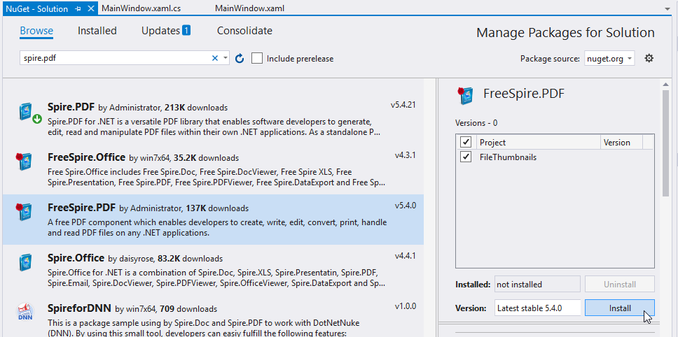 WPF Thoughts: Document Thumbnails