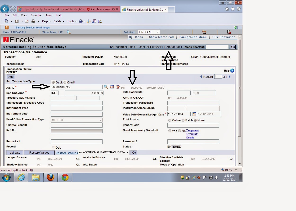 Inter SOL transactions in Finacle - POFINACLEGUIDE