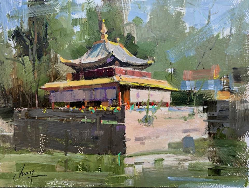 Qiang Huang, 1959 | Impressionist painter | Tutt'Art@ | Pittura ...